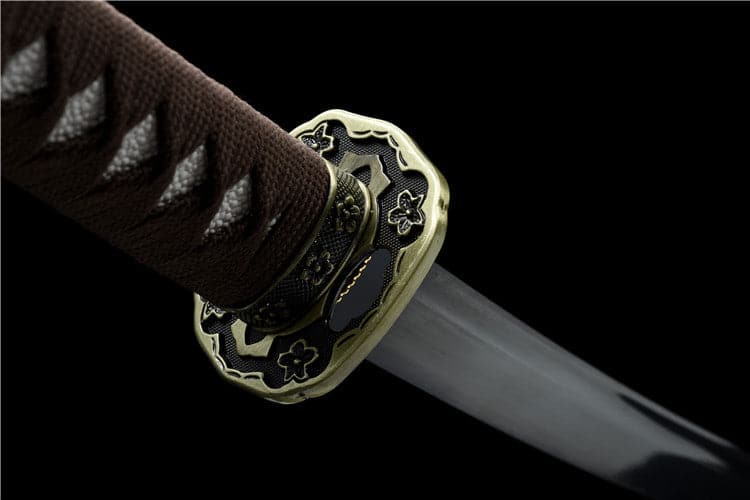 Handmade Japanese Tachi Odachi Dark Shadow High Carbon Steel Blackened ...
