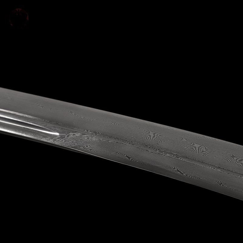 Handmade Warrior Pattern Steel One-piece Forging – BoxKatana