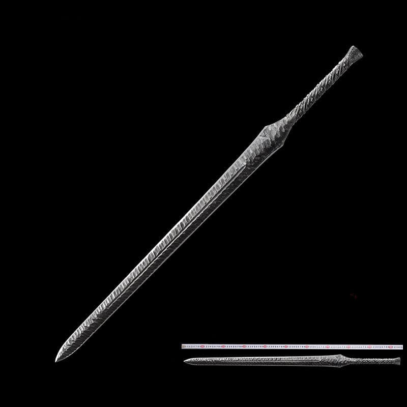 Handmade Pattern Steel One-piece forging Knockout pattern – BoxKatana