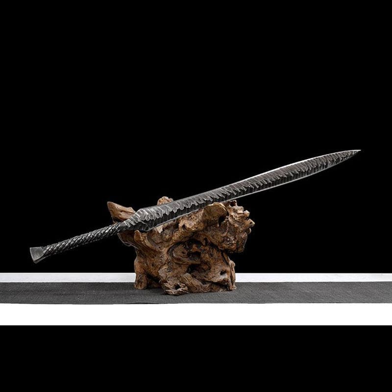 Handmade Pattern Steel One-piece forging Knockout pattern – BoxKatana