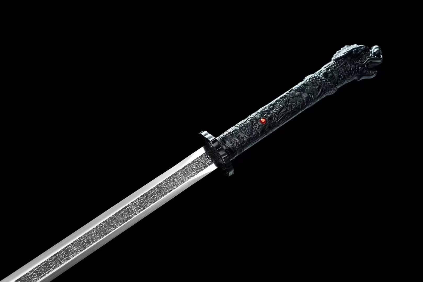 Handmade Phoenix Feather War Sword Chinese Sword – BoxKatana