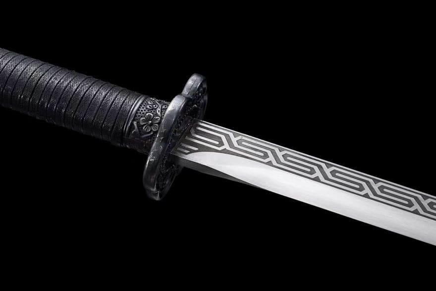 Handmade Return of the King High Manganese Steel Chinese Sword With Bl ...