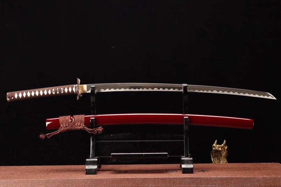 Handmade Rurouni Kenshin Reverse Blade Sword T10 Turns the soil to bur ...
